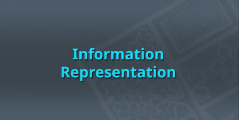 Information Representation Video – MACS TEL Resources
